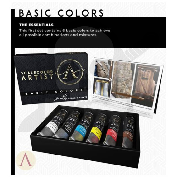 Battle-Models > Scale 75: Basic Colors Paint Set